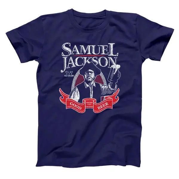 Samuel Jackson Beer Tshirt - DonkeyTees – Donkey Tees